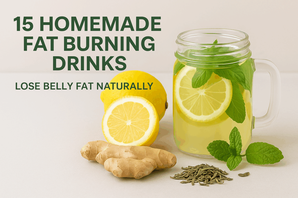 15 Homemade Fat Burning Drinks to Lose Belly Fat – The Curated Life